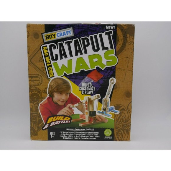 Boy Craft | Toys | Boy Craft Build Your Own Catapult Wars | Poshmark